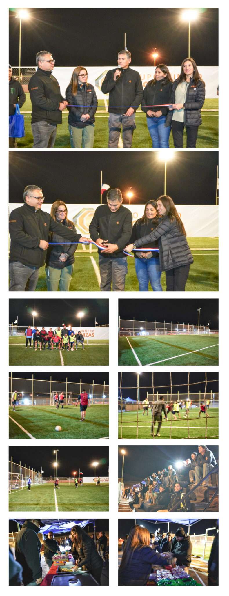 Reapertura de segunda cancha deportiva en Planta Raimundo Langlois ...